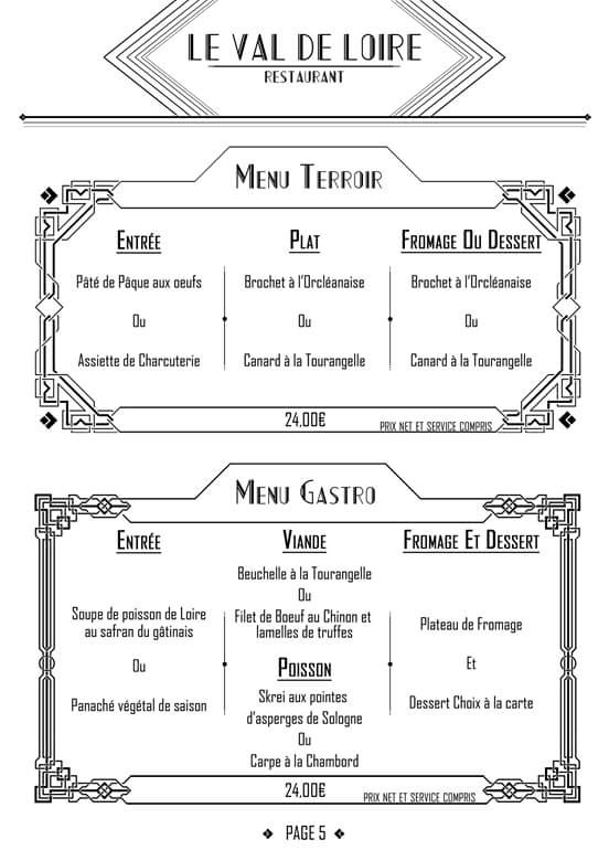 MENUS